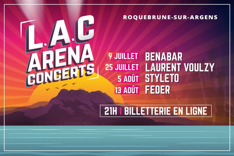 Billetterie – LAC Arena Concerts Roquebrune-sur-Argens | Réserver vos ...